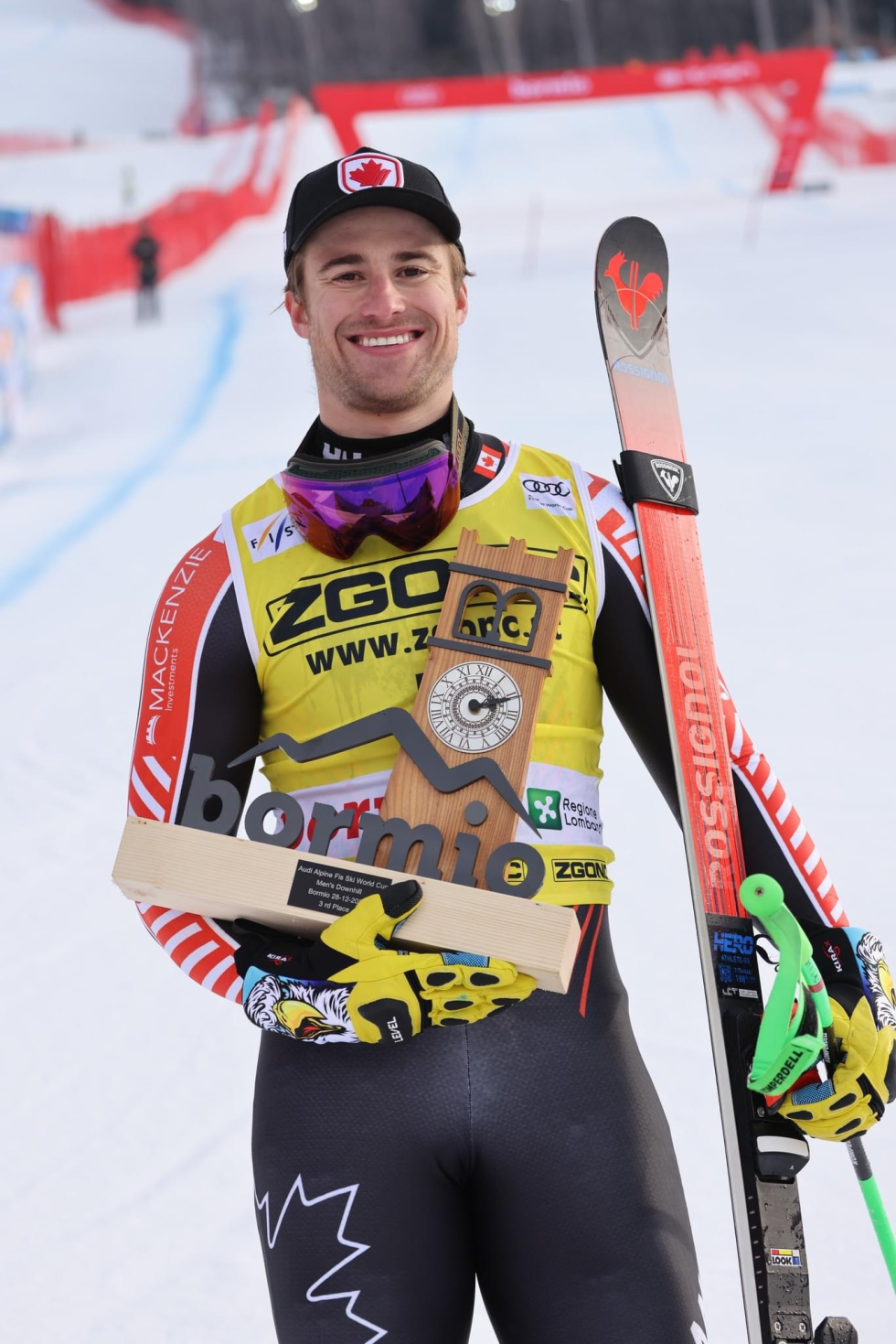 "Icy, bumpy and dark." Cameron Alexander shares his Bormio podium story ...